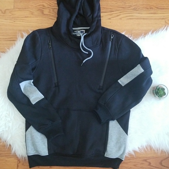 Amongst Others | Shirts | Amongst Others Innovation Black Hoodie | Poshmark